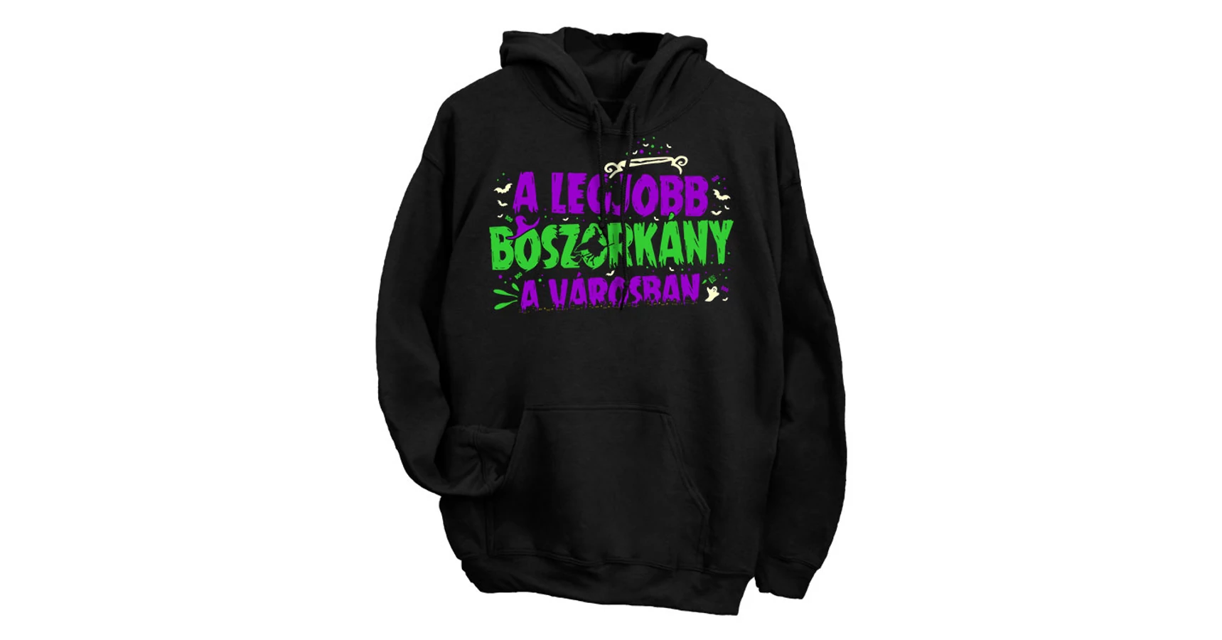 Poén // A legjobb boszorkány a városban kapucnis pulóver