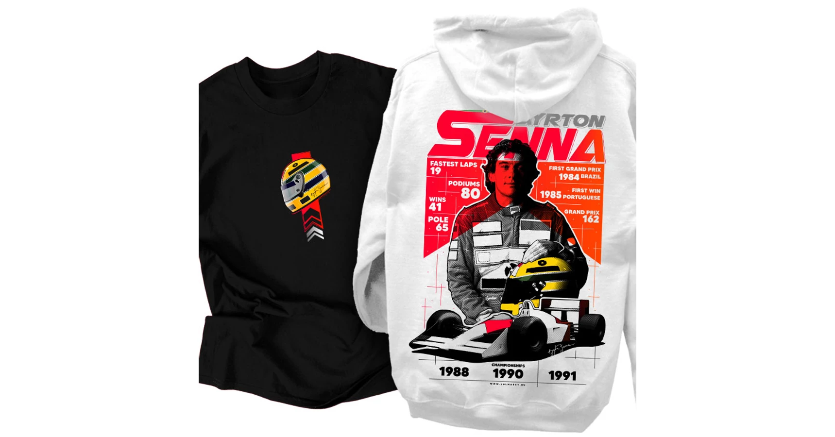 Száguldó cirkusz rajongóknak SENNA - Ayrton Senna Tribute kapucnis ...