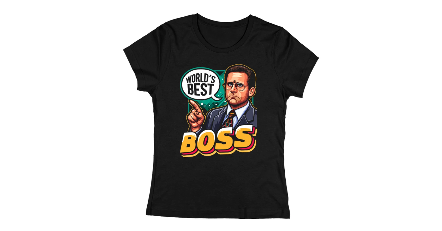 World's best boss női póló Netflixezős pólók