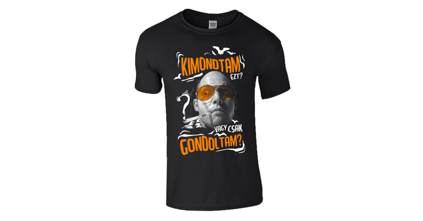 Horror, akció Félelem és Reszketés férfi póló